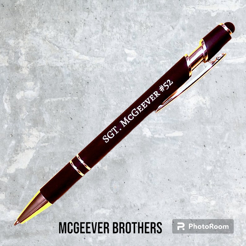 Personalized Pens for Doctors, Nurses, Lawyers, Police Officers, First ...