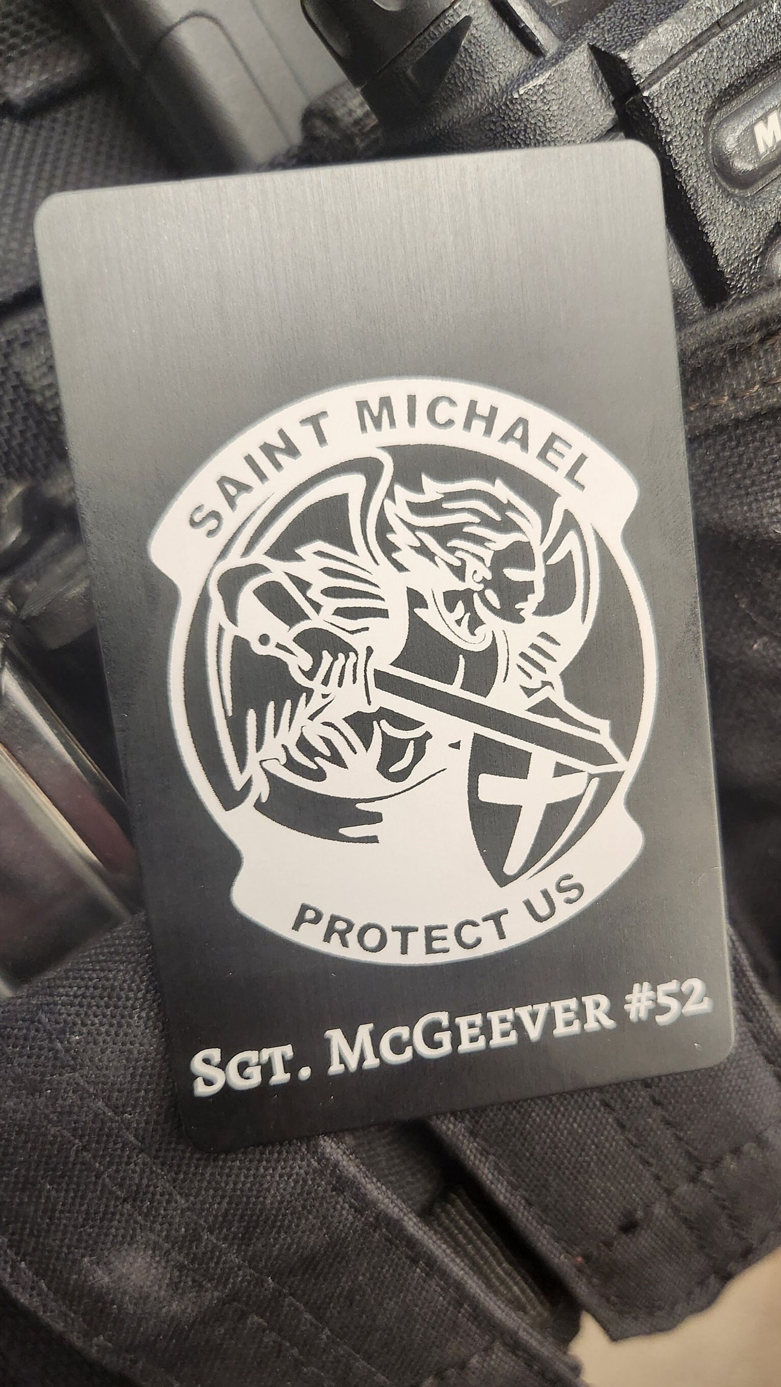 Personalized Metal Miranda Rights Card for Police Officers - Thick Best ...