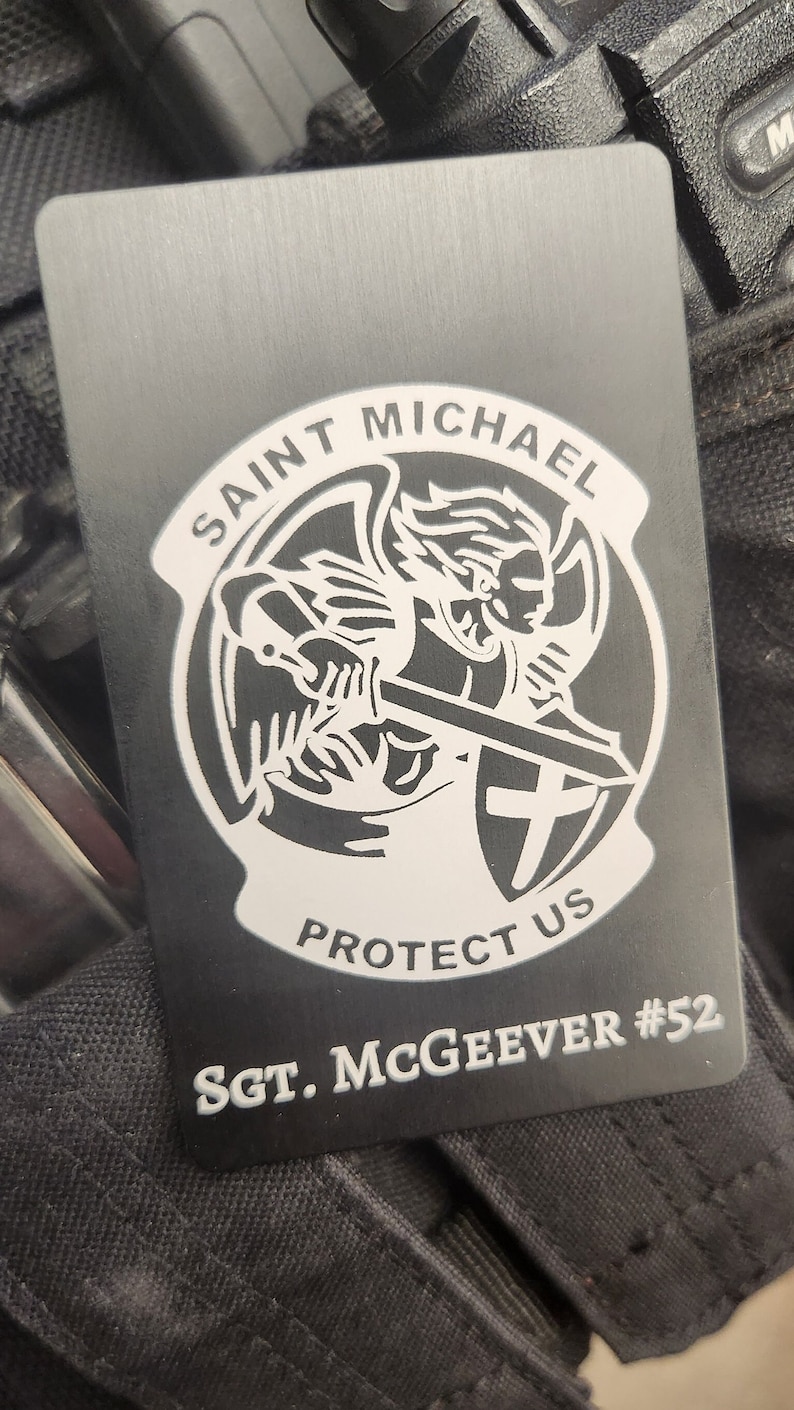 Personalized Metal Miranda Rights Card for Police Officers - Thick Best ...