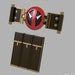 Deadpool & Wolverine Inspired Leather Belt and Pouches - Etsy