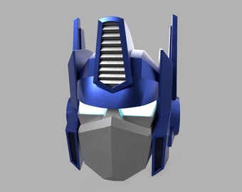 Wearable Transformers Optimus Prime Helmet 3D Printable STL File - Etsy