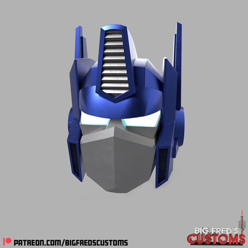 Optimus Prime Mask - Etsy