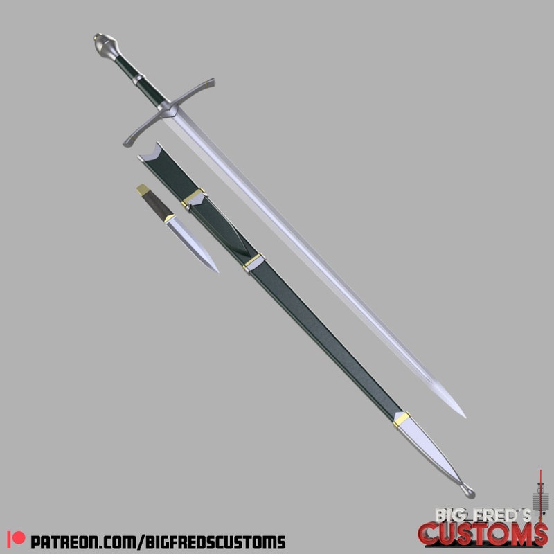 Ranger Sword Stl - Etsy