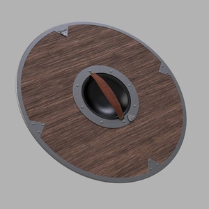 Boromir's Shield the Lord of the Rings STL download - Etsy