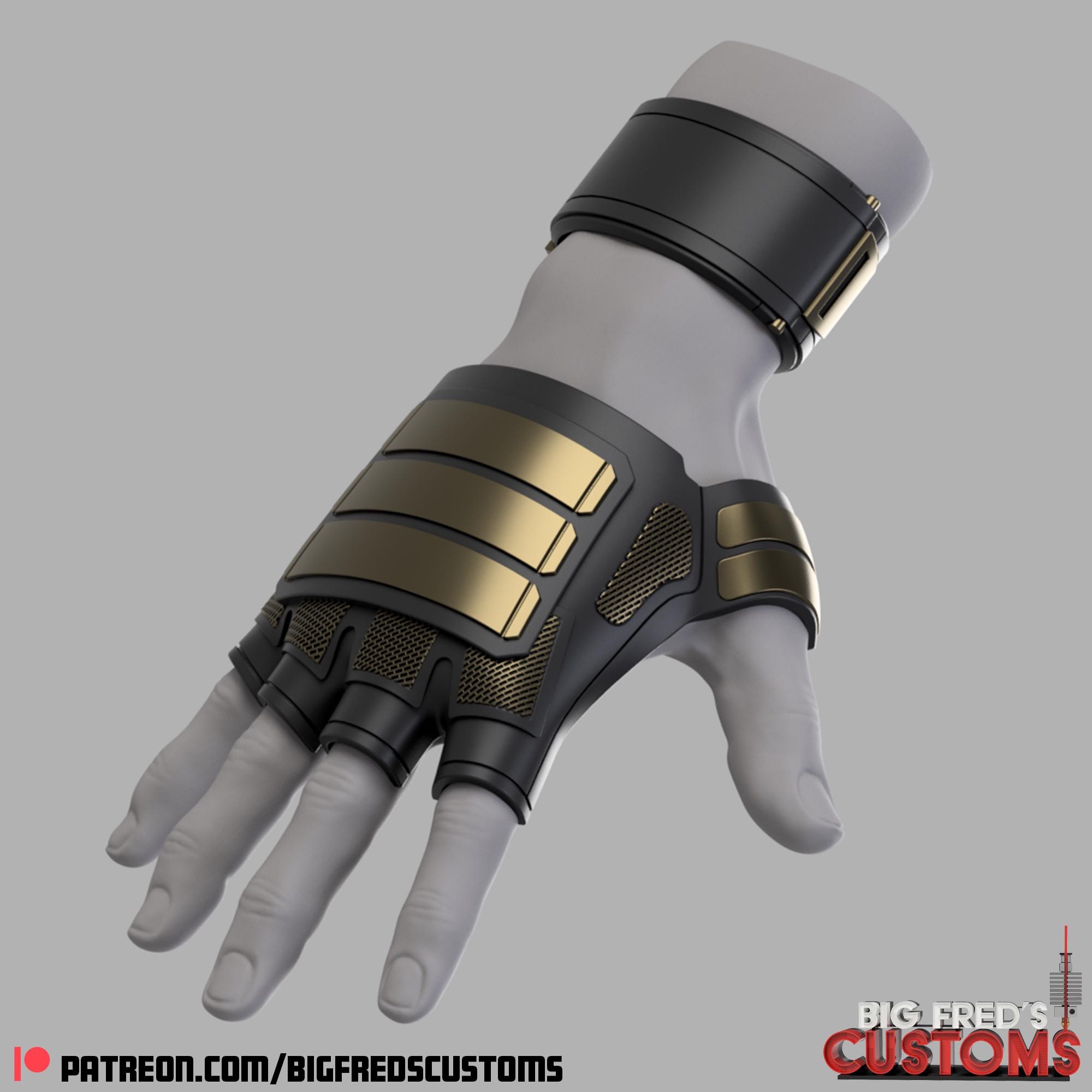 Deadpool Gloves and Cuffs (deadpool and Wolverine) STL (download) - Etsy