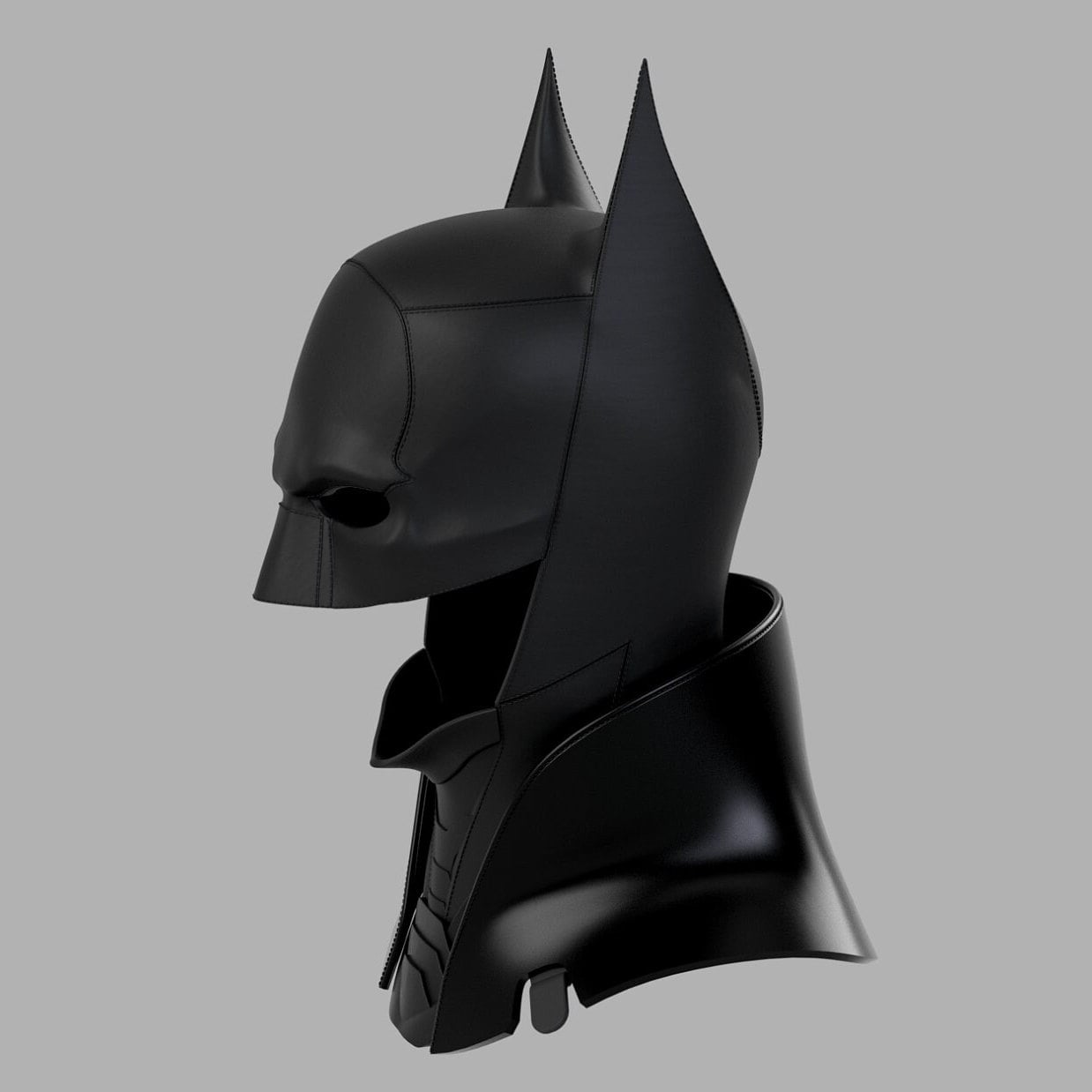 Batman Mask Side View