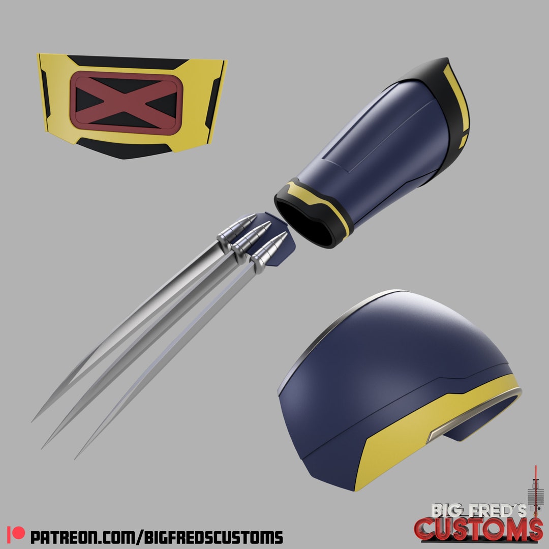 DP3 Wolverine Cosplay Kit STL download - Etsy