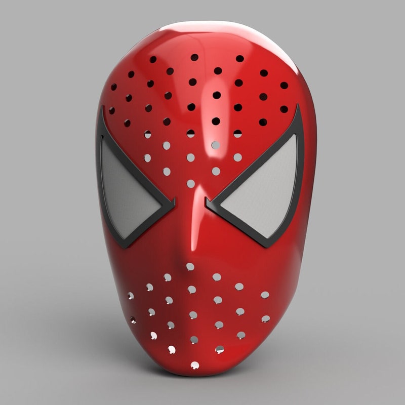 Spiderman Face Shell - Etsy