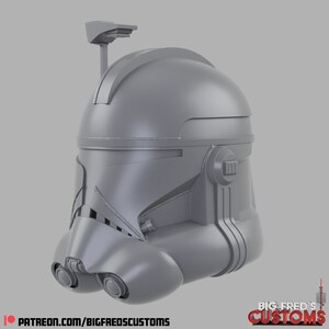 Captain Rex Phase 2 Clone Helmet (live Action Ahsoka) Stl (download) - Etsy
