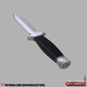 Deadpool Leg Knife (deadpool 3) STL (download) - Etsy