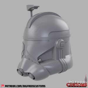 Captain Rex Phase 2 Clone Helmet (live Action Ahsoka) Stl (download) - Etsy