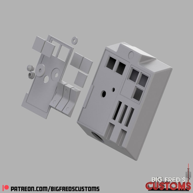 Rebel Pilot Chest Box and Accessories (A New Hope) STL File (download ...