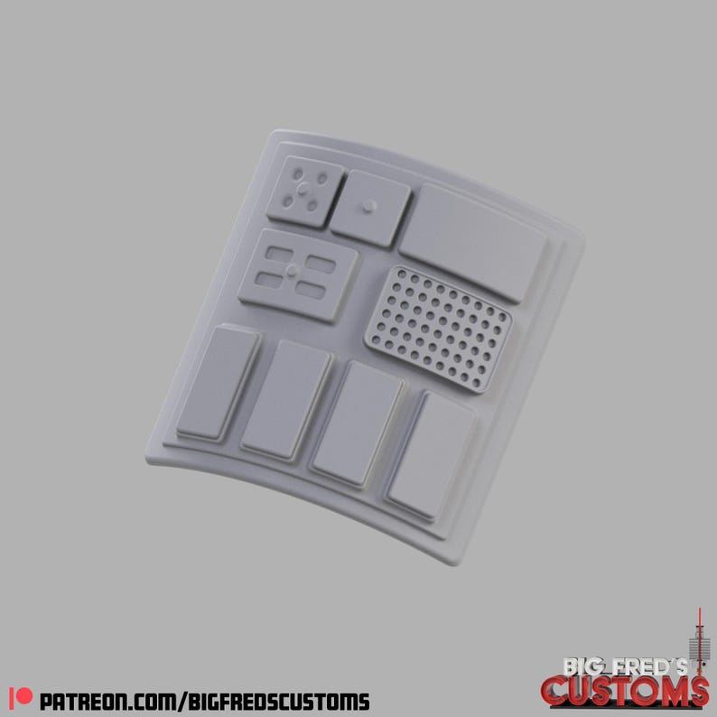 Rebel Pilot Chest Box and Accessories (A New Hope) STL File (download ...