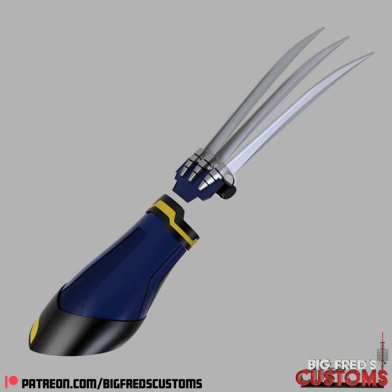 Wolverine Gauntlets and Claws (deadpool and Wolverine) STL (download ...