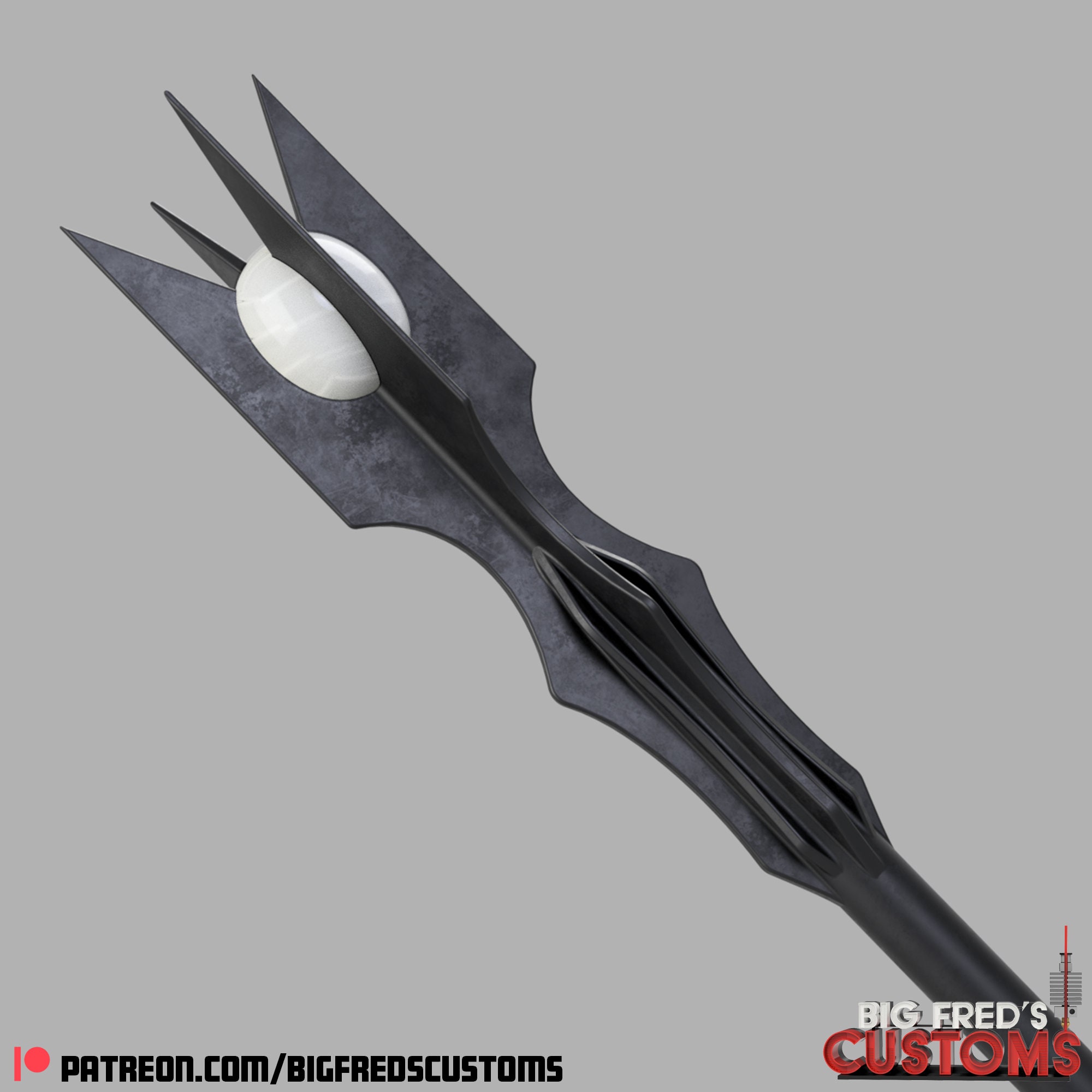 Saruman's Staff (the Lord of the Rings/ the Hobbit) STL (download) - Etsy