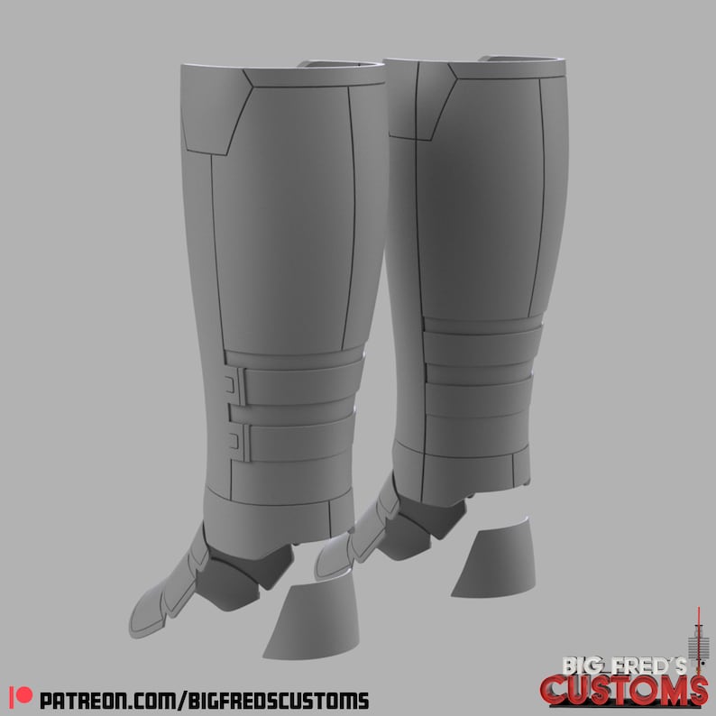Deadpool Shin Guards (deadpool and Wolverine) STL (download) - Etsy