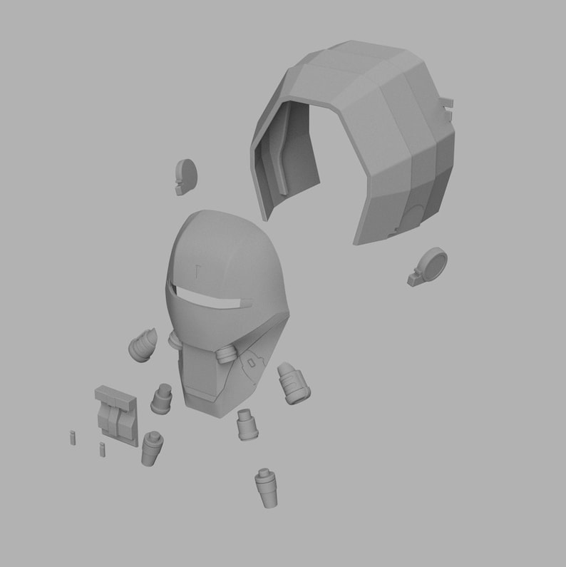 Pyke Syndicate Guard Helmet STL the Book of Boba Fett - Etsy