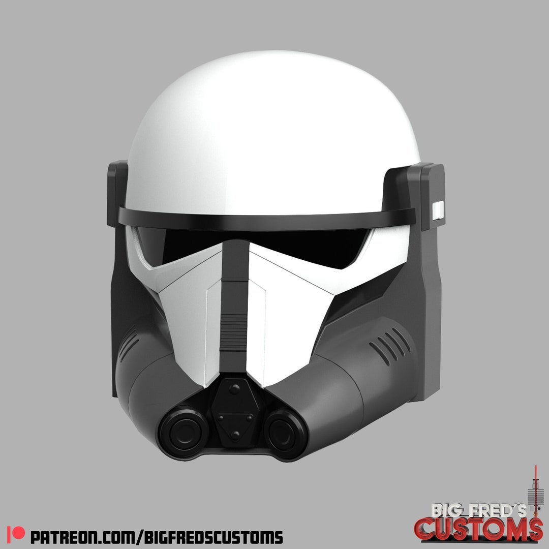 Imperial Super Commando Helmet the Mandalorian STL - Etsy