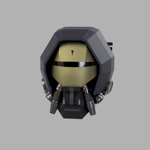 Pyke Syndicate Guard Helmet STL (the Book of Boba Fett) (download) - Etsy