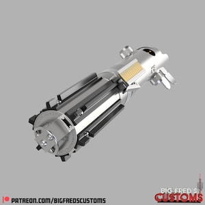 Luke Skywalker ESB Graflex Lightsaber (empire Strikes Back) STL ...