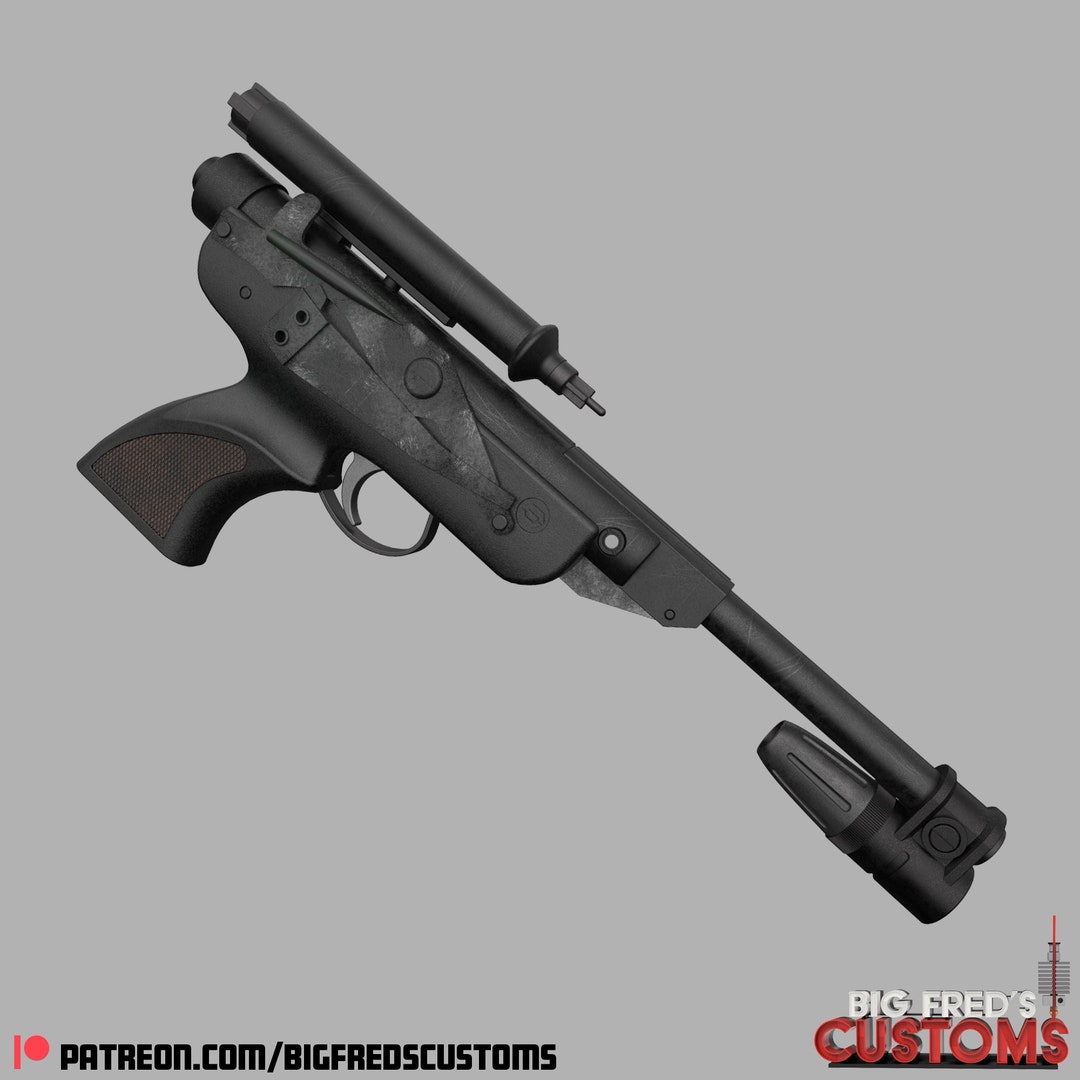 DL-18 Blaster star Wars STL download - Etsy