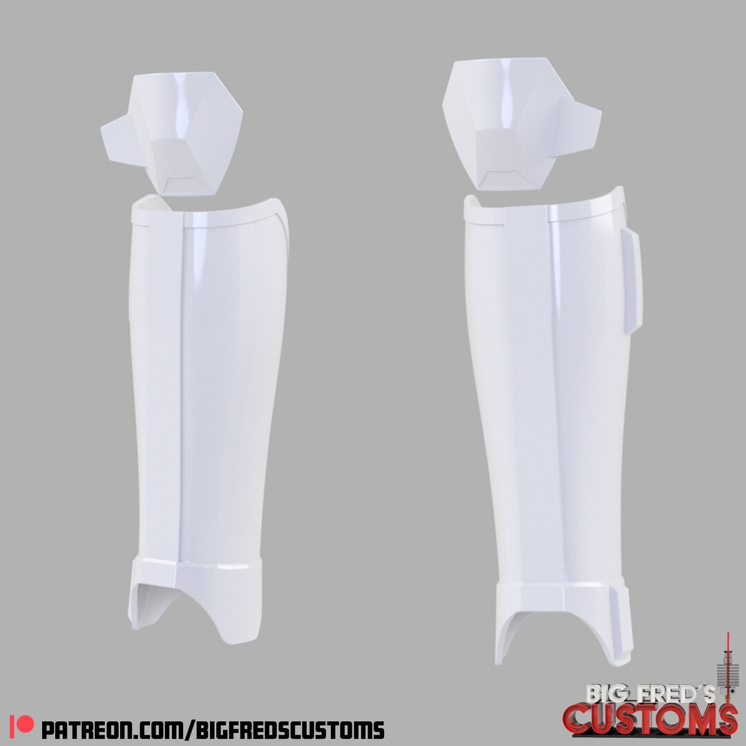Imperial Super Commando Shin/ Knee Armor (beskar Stormtrooper) Stl ...