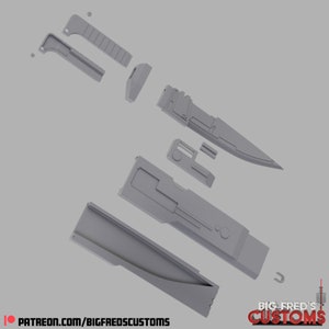 Wrecker's Vibroblade (the Bad Batch) STL (download) - Etsy