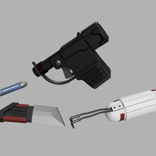 The Mandalorian Vibroblade Stl download - Etsy