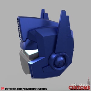 Optimus Prime G1 Helmet (transformers) Stl (download) - Etsy
