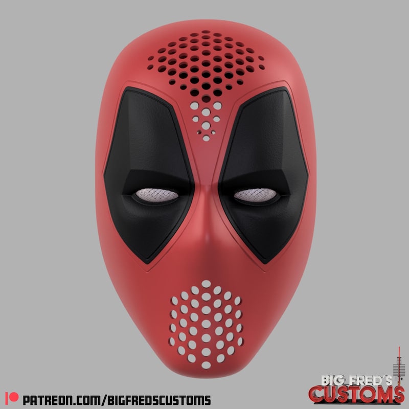 Deadpool Mask - Etsy
