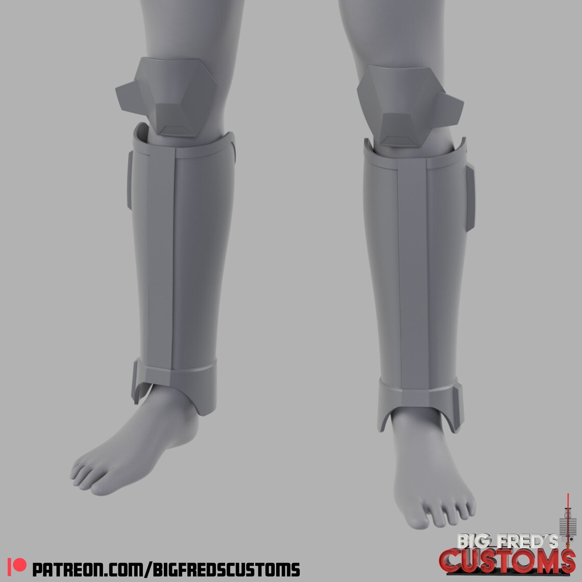 Imperial Super Commando Shin/ Knee Armor (beskar Stormtrooper) Stl ...