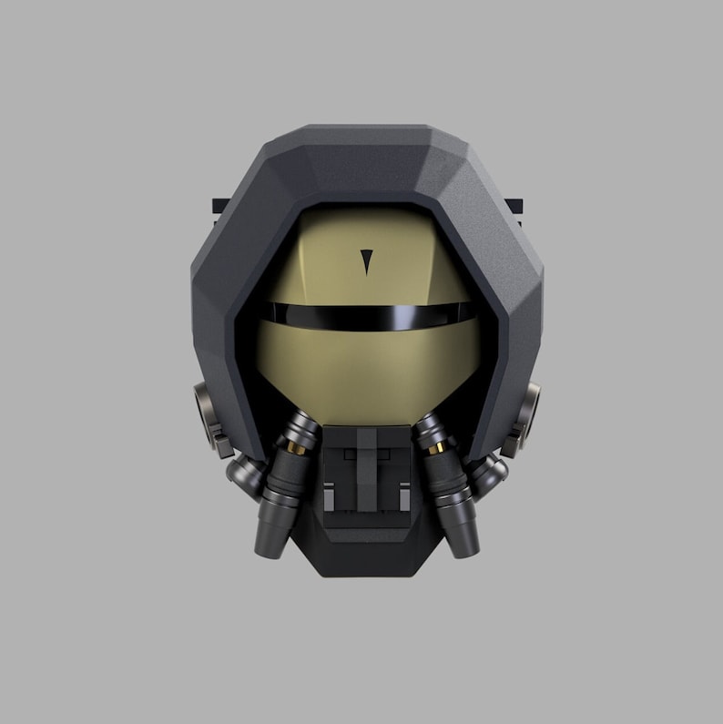 Pyke Syndicate Guard Helmet STL the Book of Boba Fett | Etsy