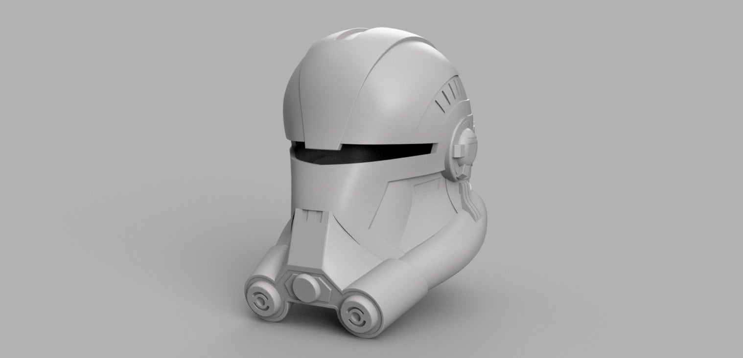Echo Helmet the Clone Wars and the Bad Batch Stl download | Etsy