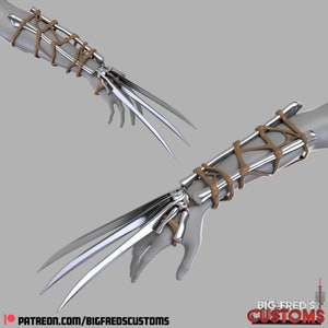 Adamantium Bone Claws (deadpool and Wolverine) STL (download) - Etsy Canada