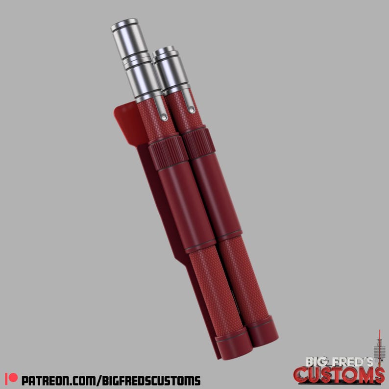 Daredevil Batons (daredevil Born Again) STL File (download) - Etsy