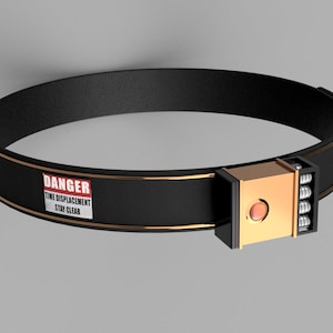 Loki's Time Displacement TVA Collar (disneyplus Loki Tv Show) STL ...