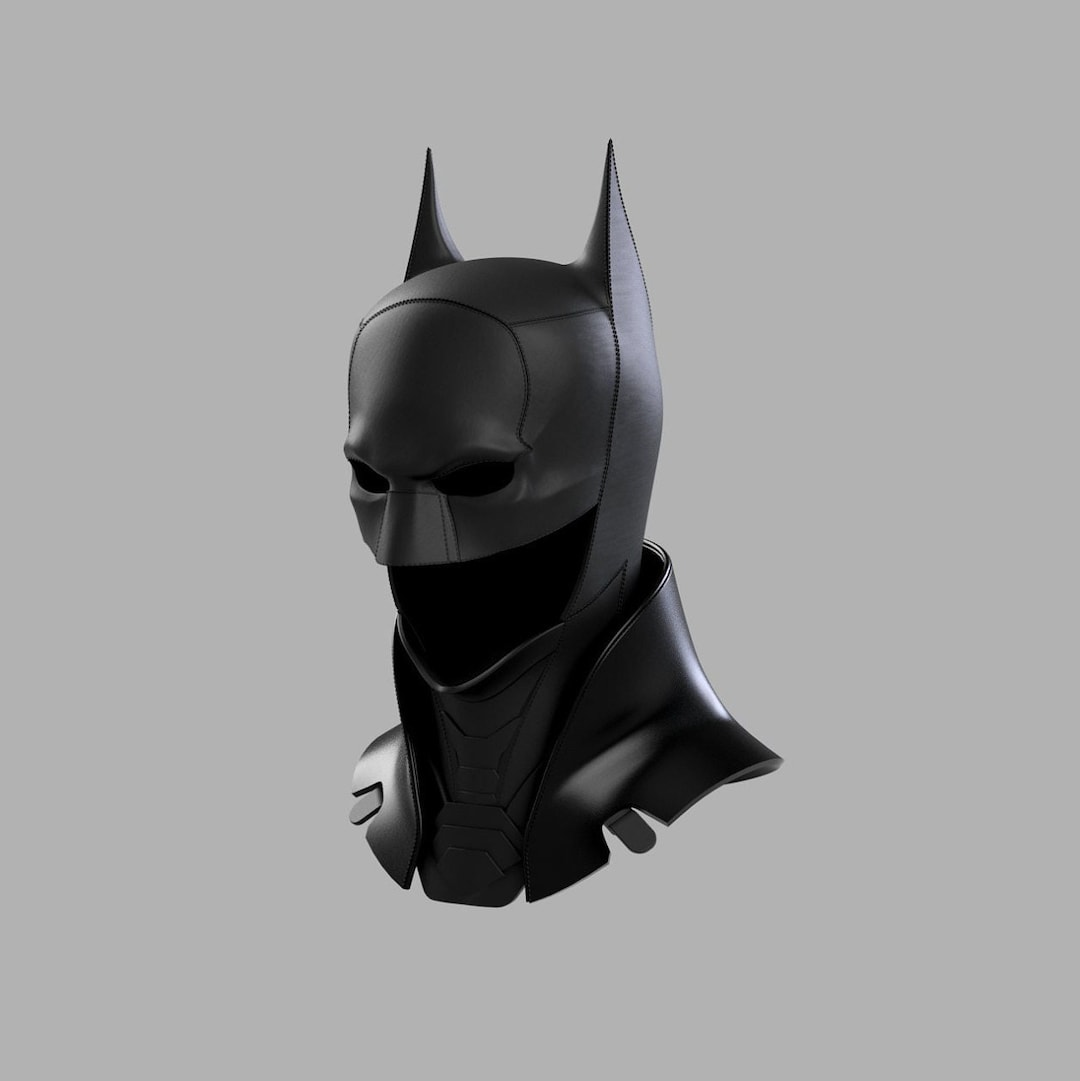 Battinson Man Cowl STL (download) - Etsy