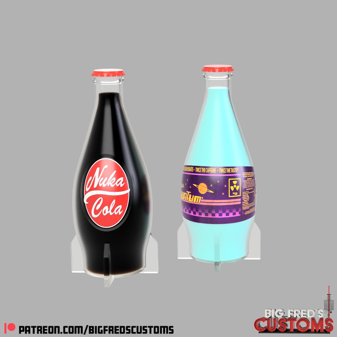 Nuka Cola Bottles (fallout) STL (download) - Etsy