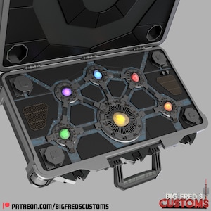Infinity Stone Briefcase (avengers End Game) STL (download) - Etsy