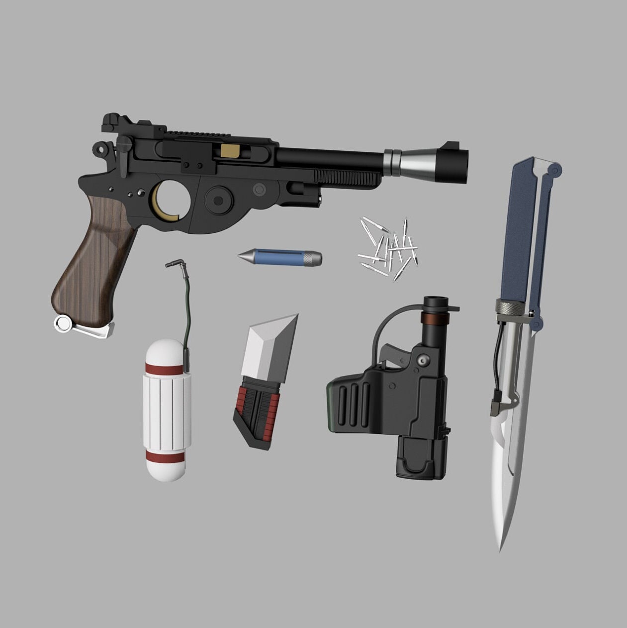 Star Wars Mandalorian Weapons