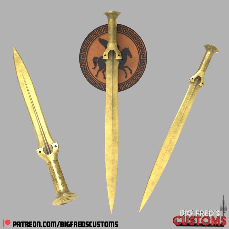 Percy Jackson Riptide Sword - Etsy