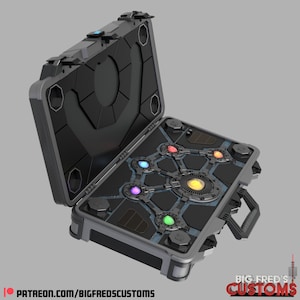 Infinity Stone Briefcase (avengers End Game) STL (download) - Etsy