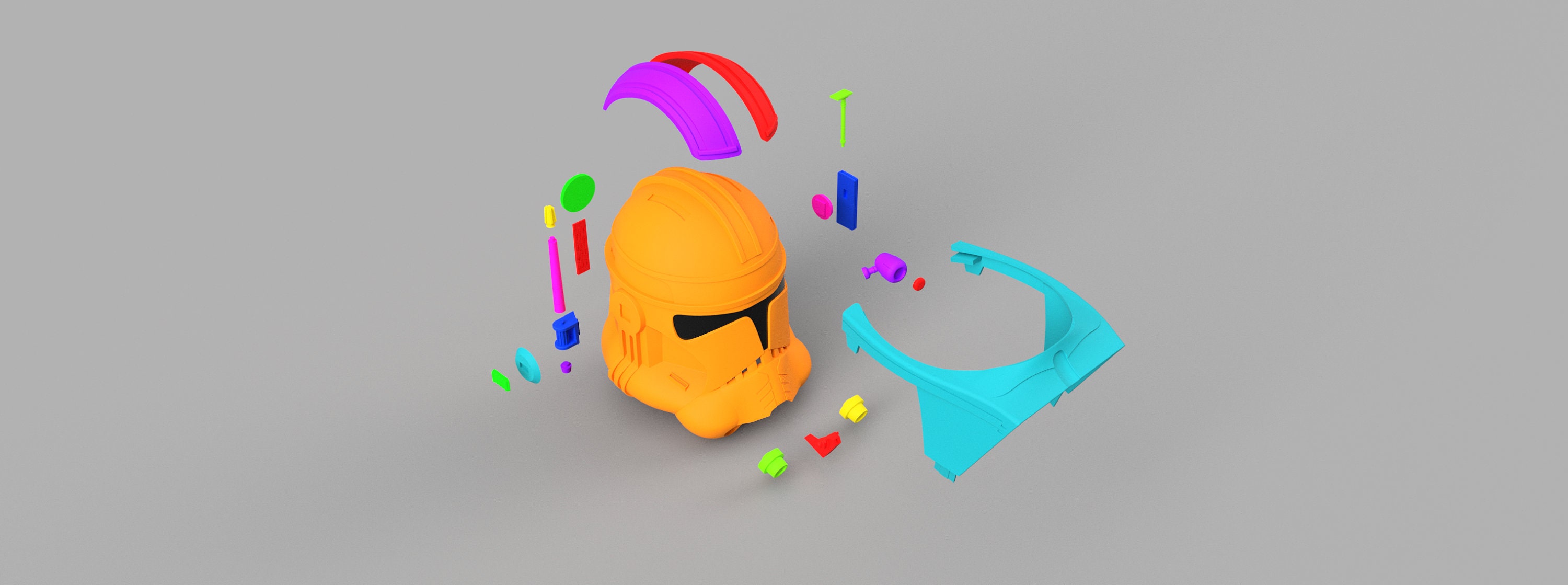 Commander Cody Helmet Stl star Wars Revenge of the Sith and | Etsy