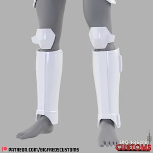 Imperial Super Commando Shin/ Knee Armor (beskar Stormtrooper) Stl ...