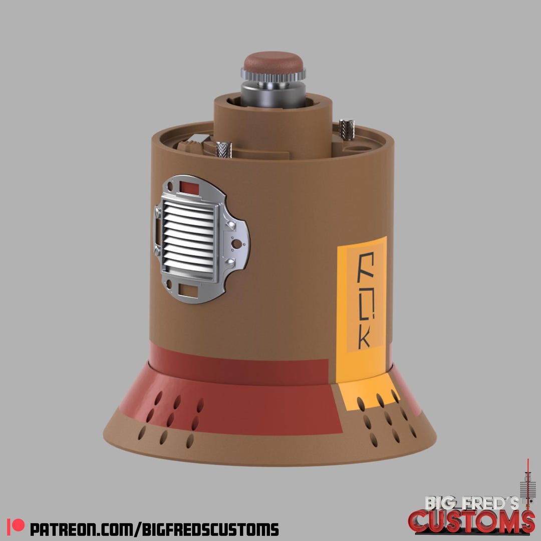 Endor Bunker Buster (return of the Jedi) STL File (download) - Etsy