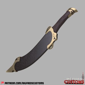 Aragorn's Elven Hunting Knife (the Lord of the Rings) STL (download) - Etsy