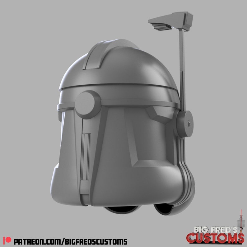 Captain Rex Phase 2 Clone Helmet (live Action Ahsoka) Stl (download) - Etsy