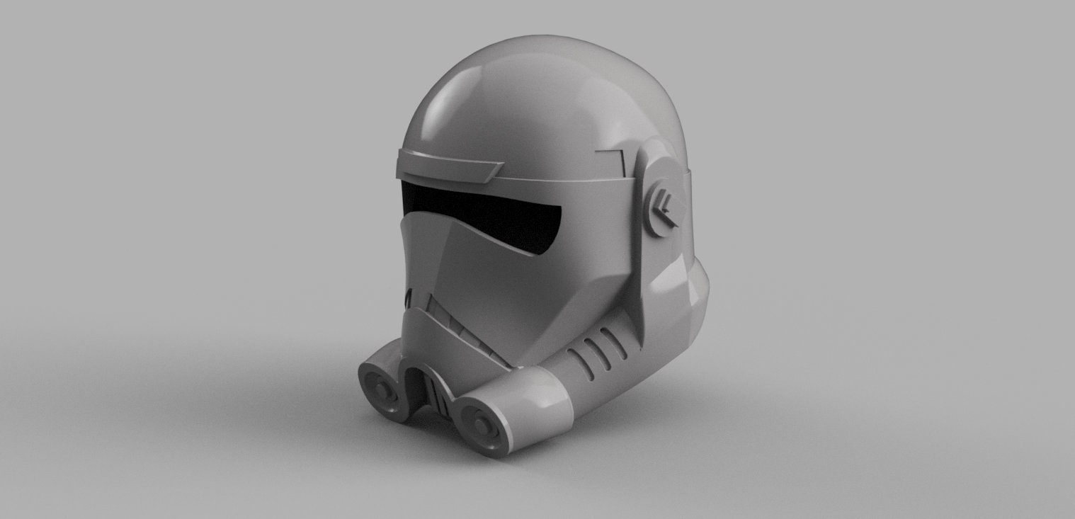 Hunter Helmet (the Clone Wars and the Bad Batch) Stl (download) - Etsy