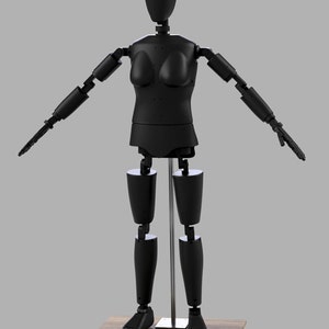 Fred / Freda the Mannequin Stl (download) - Etsy