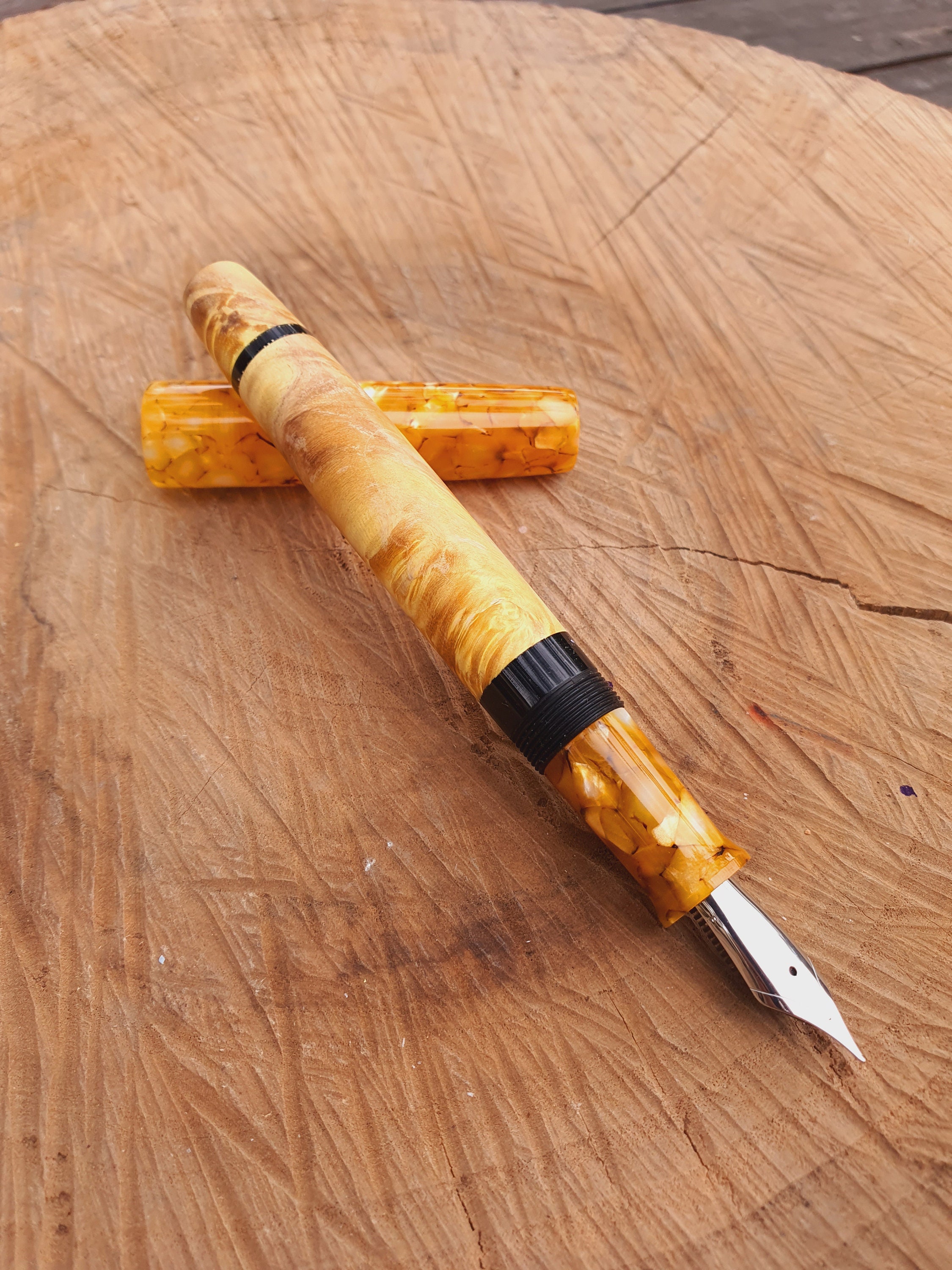 Handmade Fountain Pen, Bespoke Pen, Hand Crafted, Handmade, Pen ...